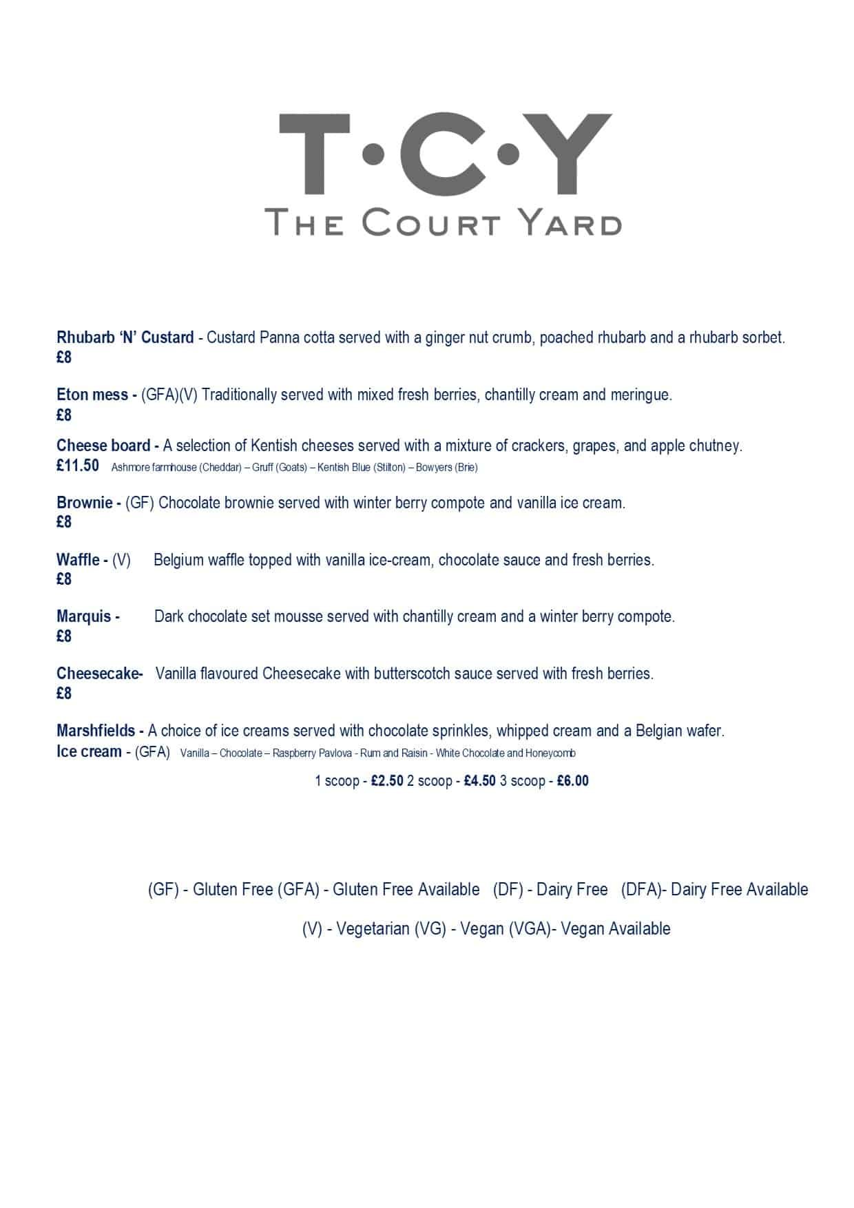 The Court Yard Restaurant Deal CT14 - The Court Yard Restaurant and Bar